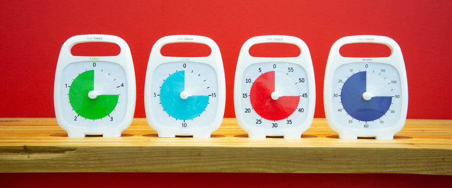 The Time Timer PLUS Visual Timers | Countdown Timer With Different Durations
