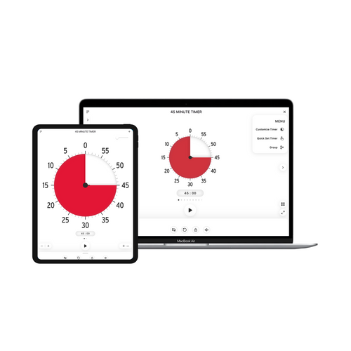 Time Timer® MAX | A Large Visual Timer | Countdown Timer