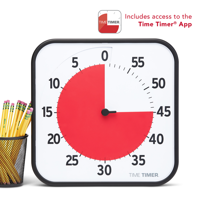 Time Timer® Original 12" 60 Minute Timer | Time Timer