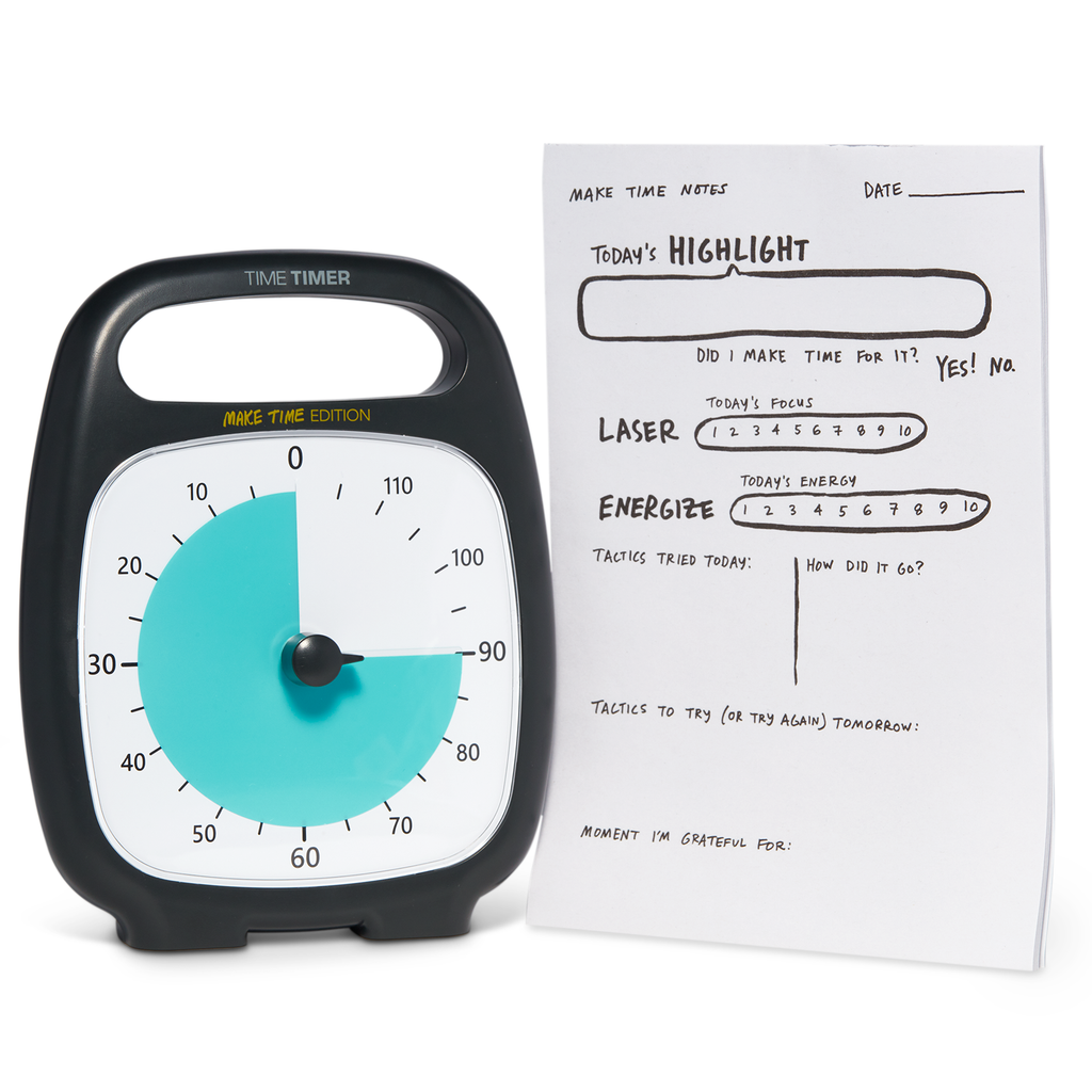 Time Timer PLUS® Make Time Edition | 120 Minute Timer | Time Timer